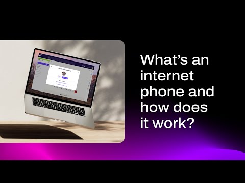 What's an internet phone and how does it work?