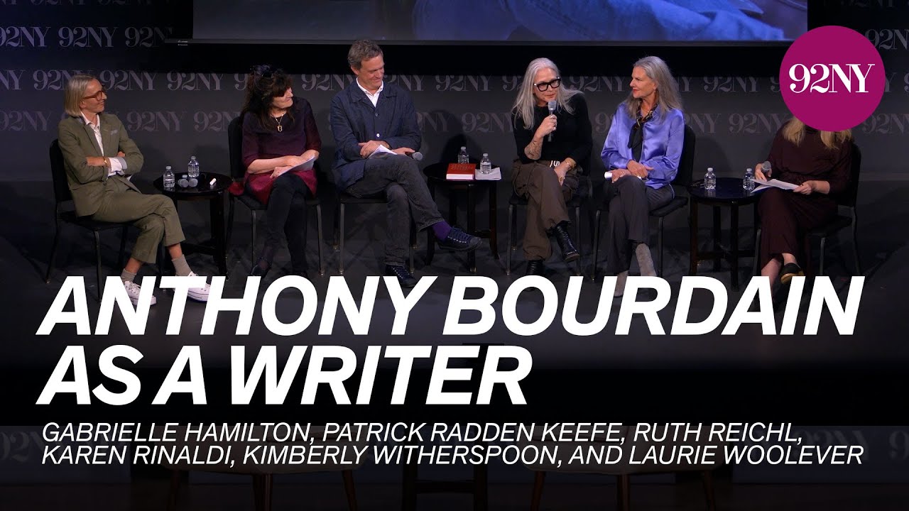 Anthony Bourdain as a Writer