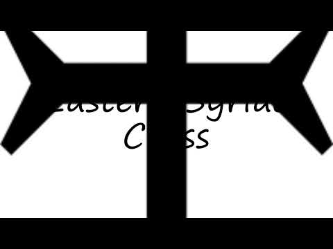 How to pronounce Eastern Syriac Cross in English?