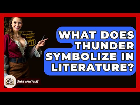 What Does Thunder Symbolize In Literature? - Tales And Texts