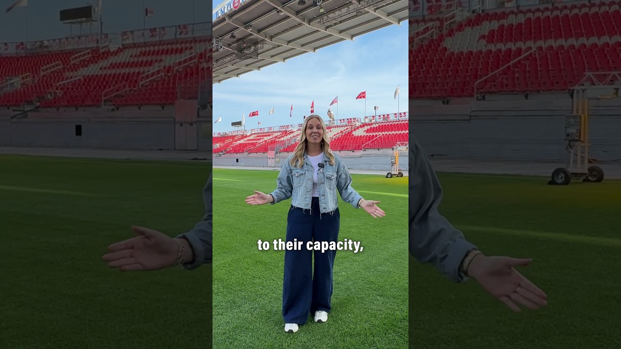 Phase 1 of renovations at BMO Field is complete 🏟️⚽️