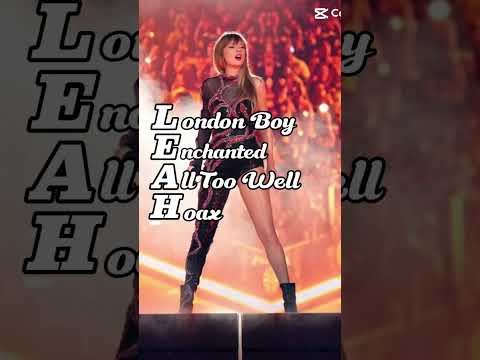 my full name is Taylor swift songs