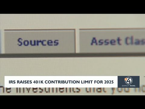 IRS raises 401(k) contribution limit for 2025