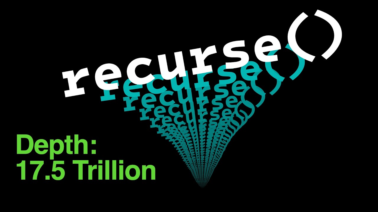 Stackmaxxing for a recursion world record