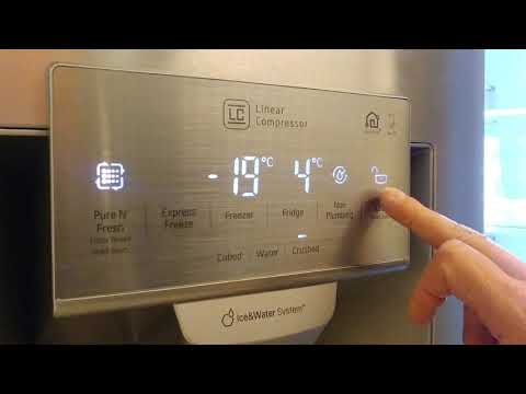 [LG Refrigerator] - How to activate Demo mode on a Side-by-Side model
