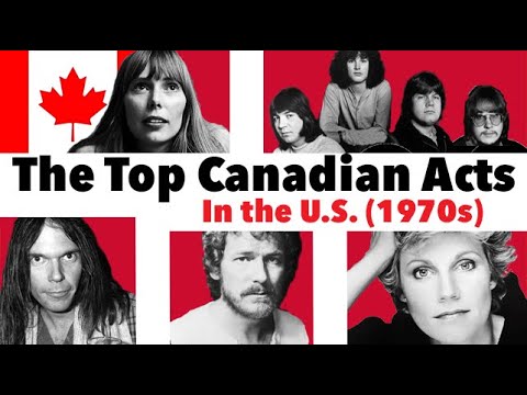 The Top 1970s Canadian Acts in The U.S. - Part One