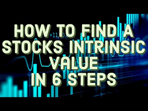 How To Calculate Intrinsic Value Of A Stock