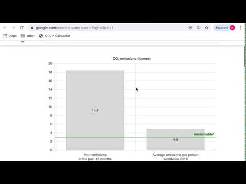 Calculate your flights CO2 emissions in 2 clicks (Gmail users)