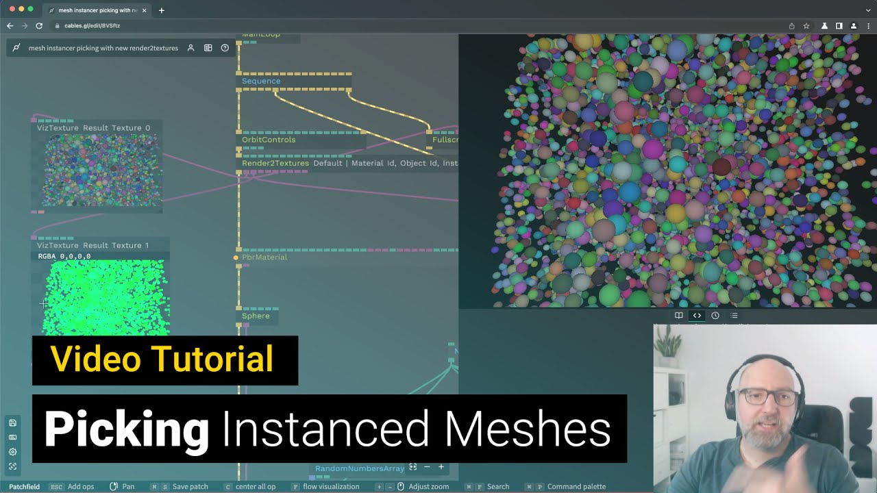 tutorial render2textures instance picking