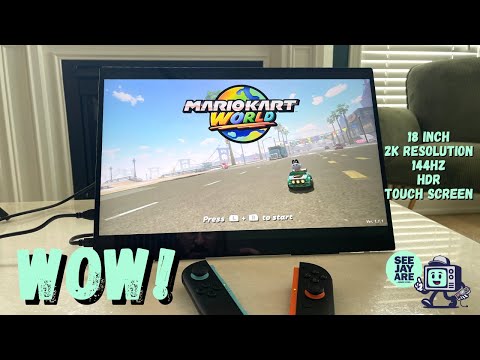 This Portable Gaming Monitor Surprised Me! UPERFECT K118