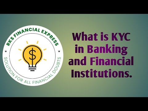 what is KYC in banking sector | What is KYC in bank? | KYC meaning in Banking (@RKSfinancialexpress)