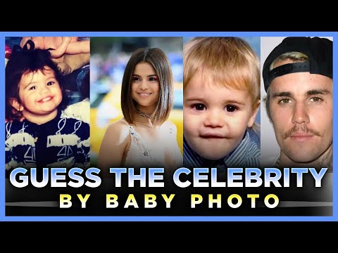 Guess the Celebrity by Baby Photo - Celebrities As Babies Quiz