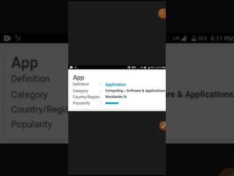 what is app?/Definition of app# new short video 2021