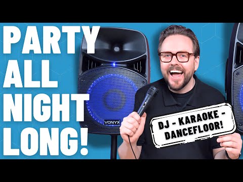 Small Gigs or Big House Parties? π Vonyx VPS122A 12" Active PA DJ Speakers with Bluetooth & Stands