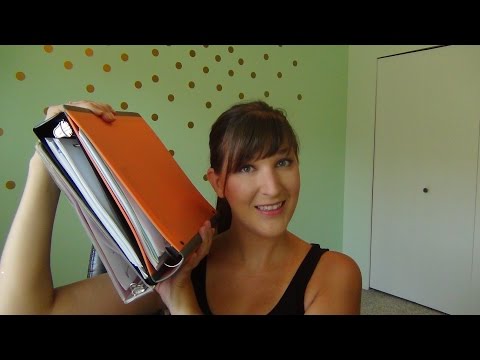 Back to School | Binder & Notebook Organization