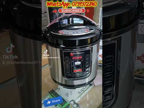 Electric Pressure Cookers; Hoffmans 6.5ltrs, Dessini 6ltrs, Bosch 6ltrs, Ramtons 6ltrs #mybloopers