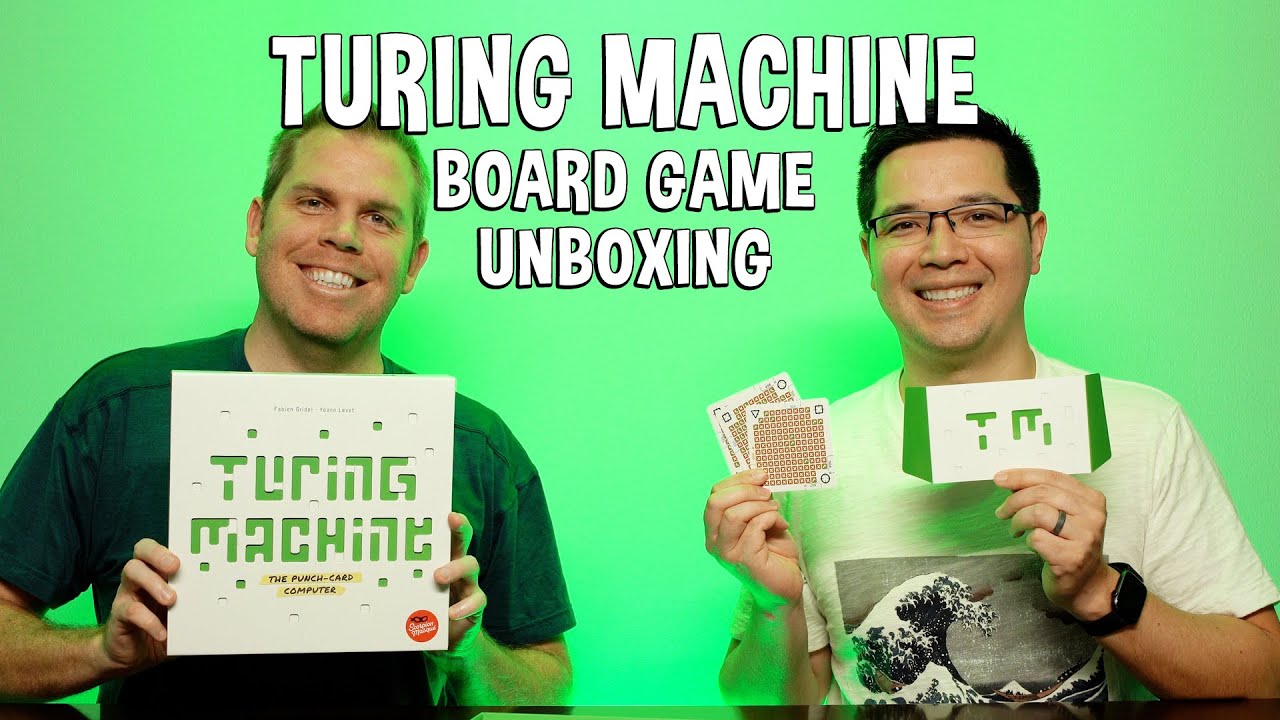 Unboxing Turing Machine - Code Breaking Board Game