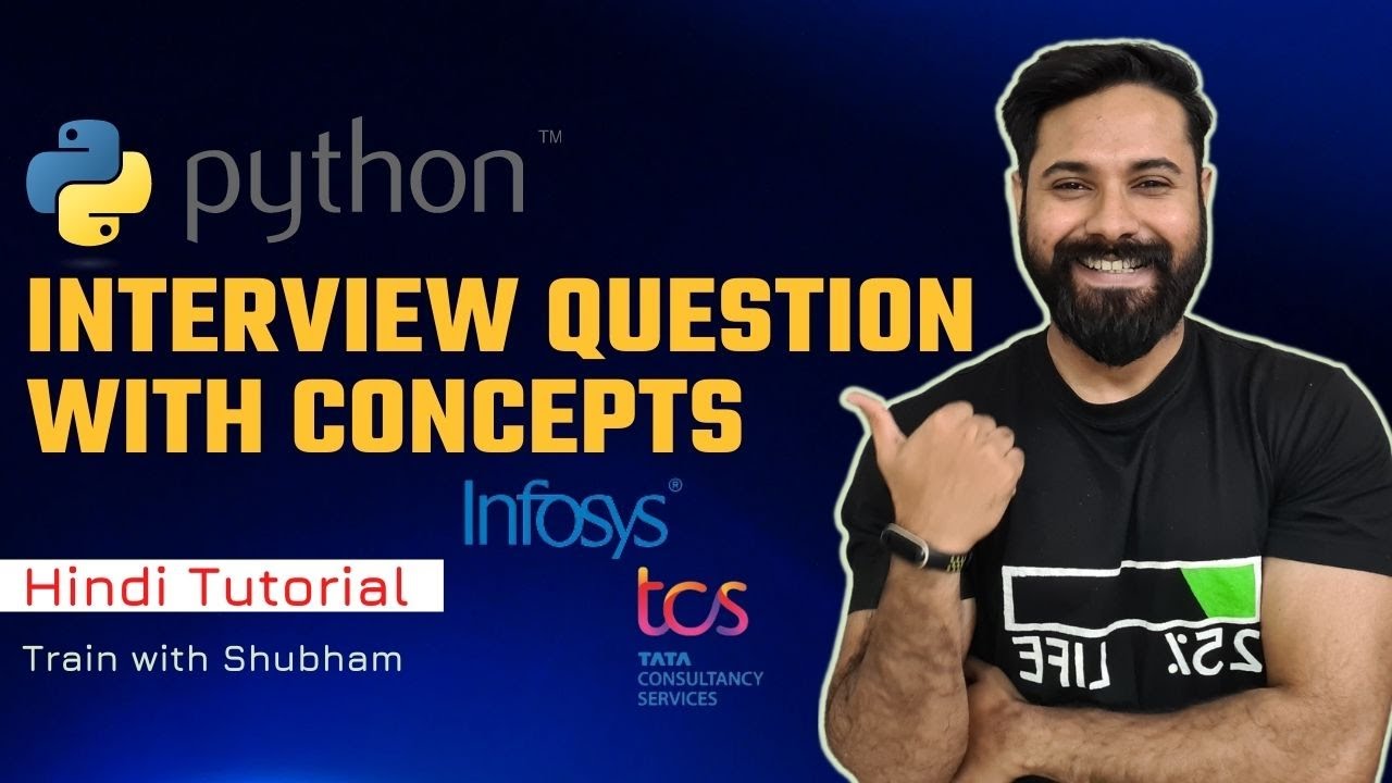 List Comprehension Interview Questions with Concept // Python DSA Ep-3