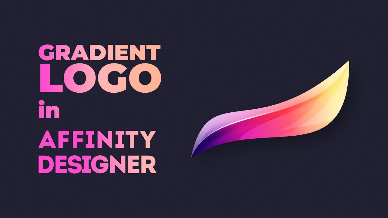 Create This Cool Gradient Logo in Affinity Designer
