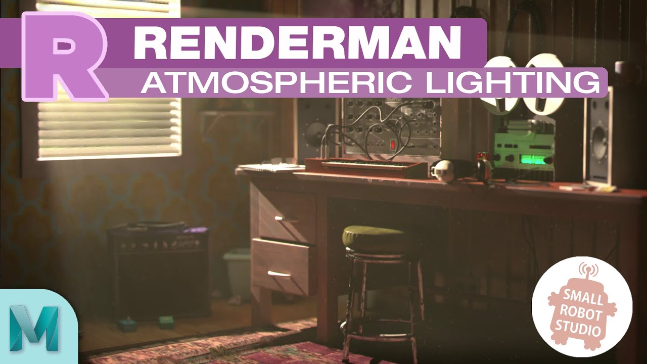 Renderman 23 Atmospheric Lighting Tutorial