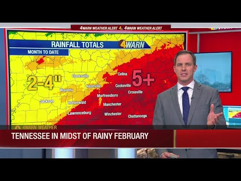 Tennessee In Midst Of Rainy February