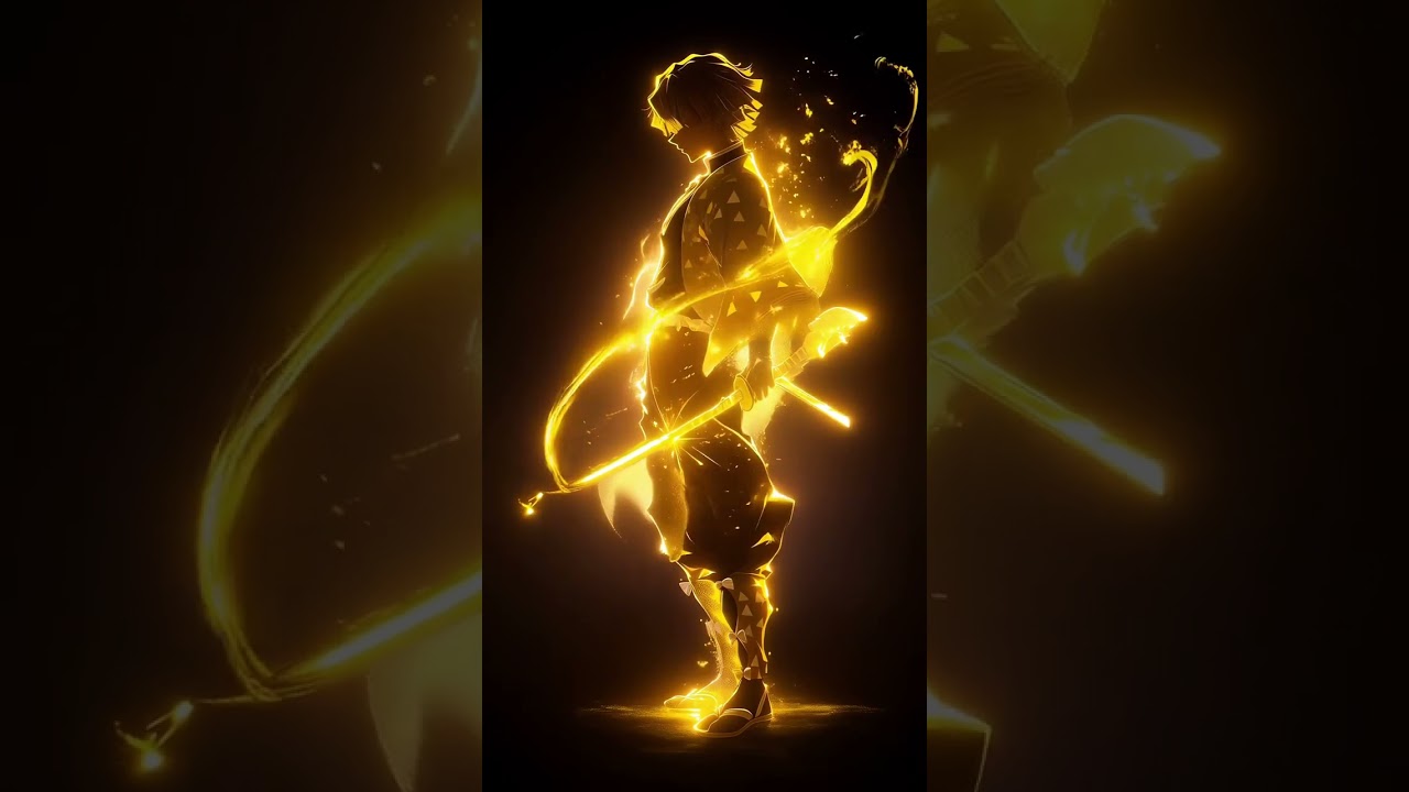 Zenitsu demon slayer [ wallpaper video ] edit #animeedit #edit #anime #demonslayer