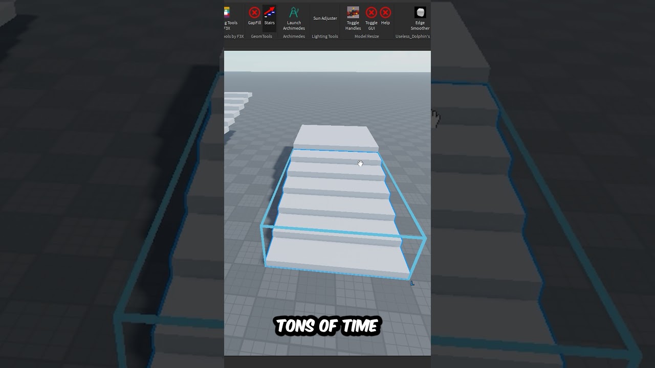 This Roblox Plugin Makes Stairs in Seconds!💥Useful Plugins #4
