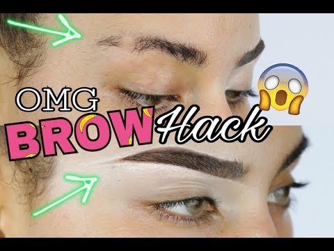 CONCEALER BROW HACK TO PERFECT YOUR BROWS