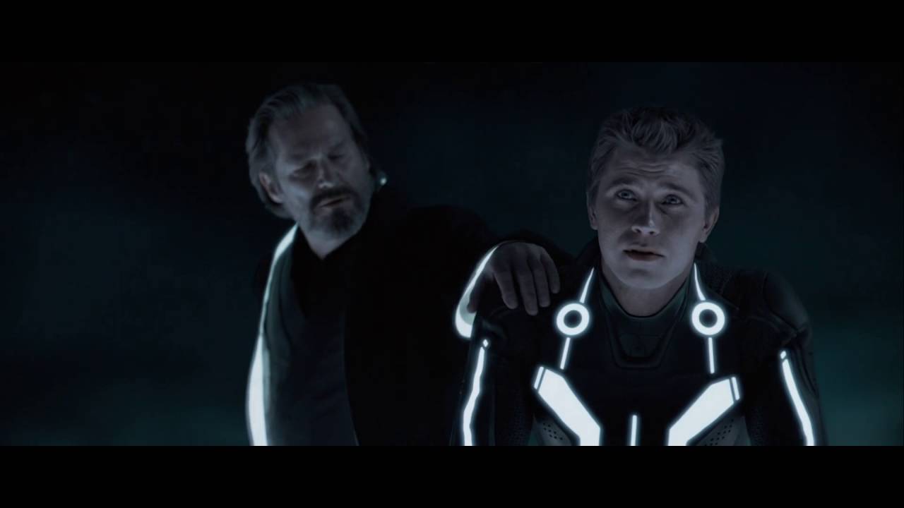 Tron Legacy - Father and Son Catching Up - HD | 1080p