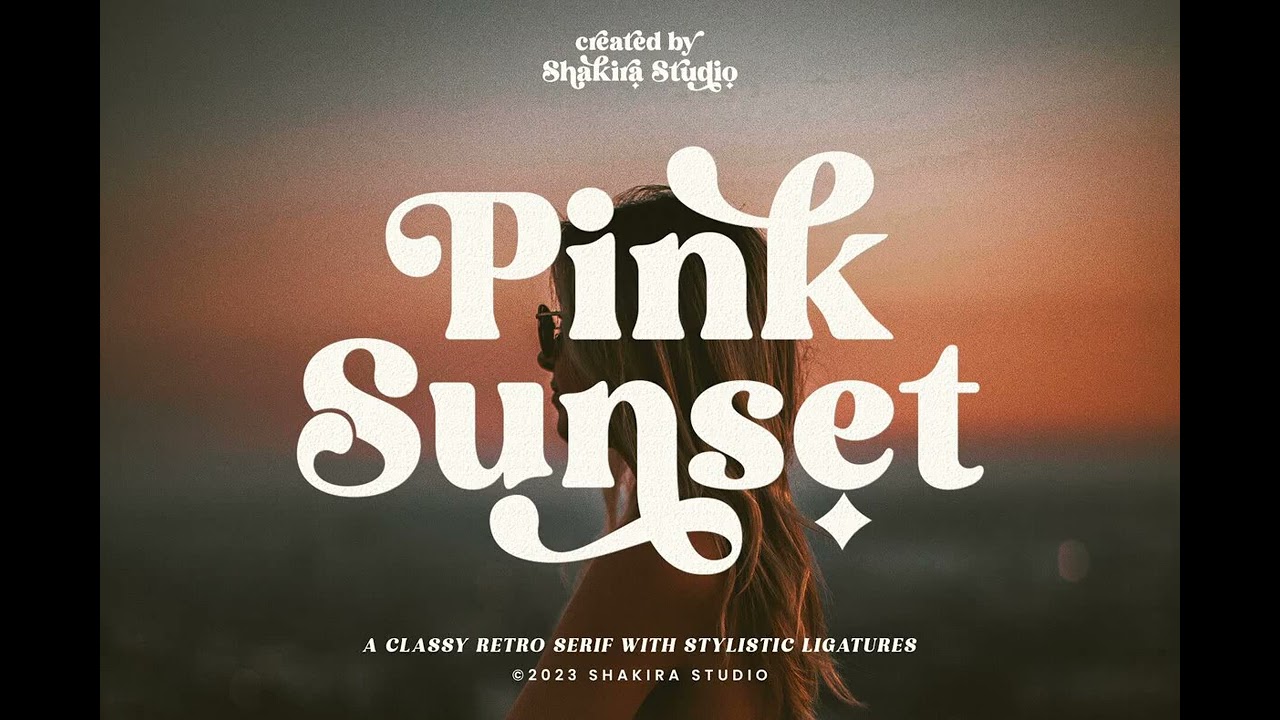 Download Pink Sunset Font