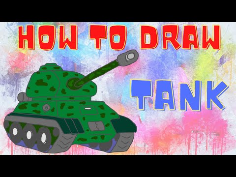 How to Draw a Tank - Easy Step-by-Step Guide