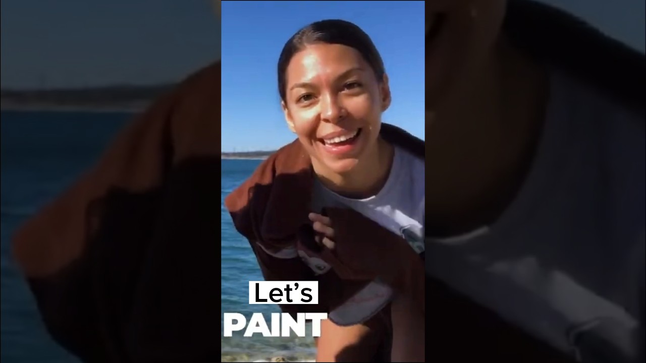 Bodypaint at Nudist Beach Hippie Hollow