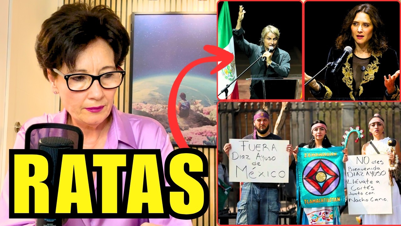 Mexico's indigenous community stands up to Ayuso and Nacho Cano