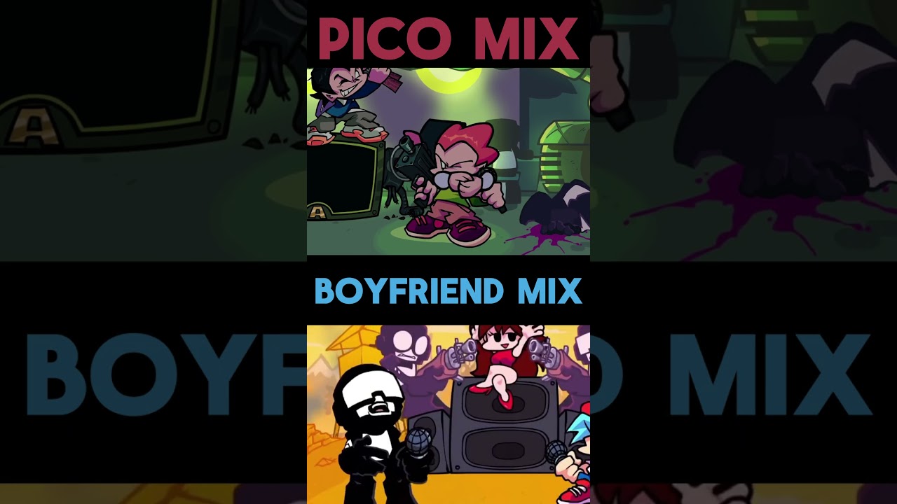 FNF Pitstop 2 Update Week 7 Pico VS Boyfriend Animation Comparison!