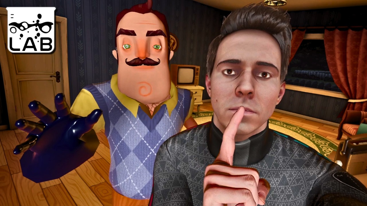 Hello Neighbor VR has RETURNED (Bonelab Mods)