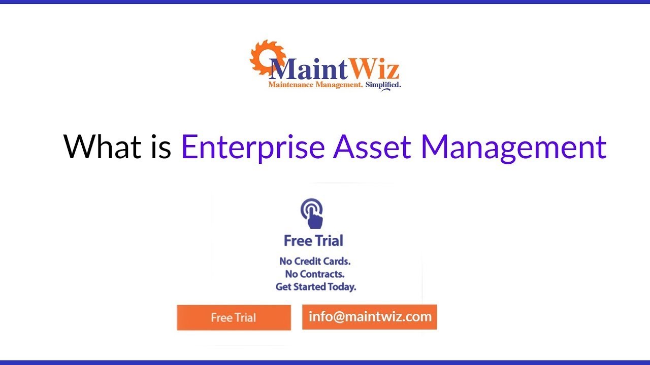 What is Enterprise Asset Management | MaintWiz CMMS