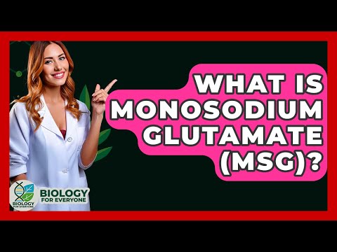 What Is Monosodium Glutamate (MSG)? - Biology For Everyone