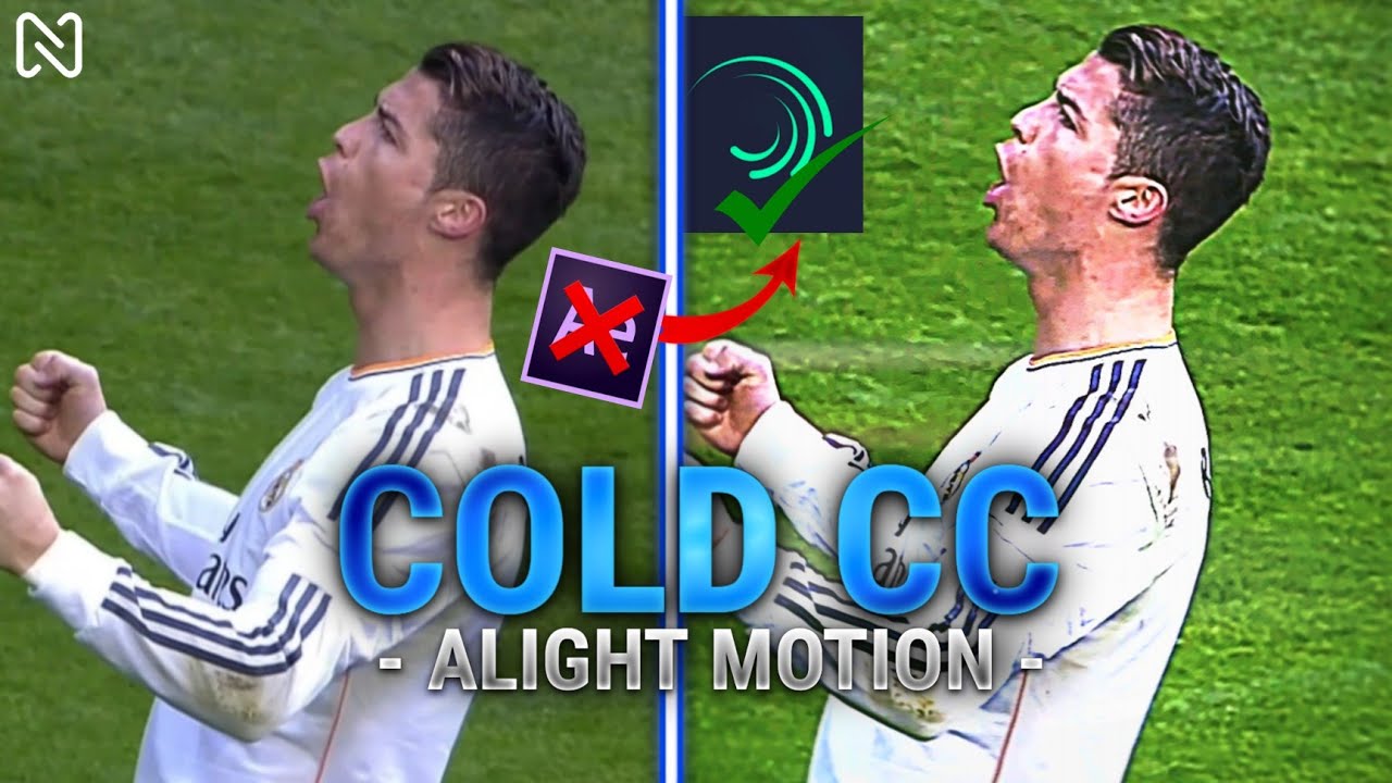 Create AE-Quality Cold CC in Alight Motion | Football Edit Tutorial + Free Preset