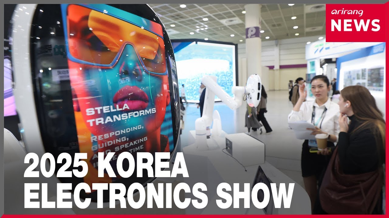 Korea Electronics Show 2025 begins with spotlight on AI, robotics innovations