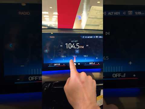 BMW’s iDrive9 secret manual tuning for the radio!