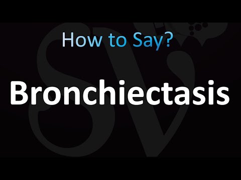 How to Pronounce Bronchiectasis (correctly!)