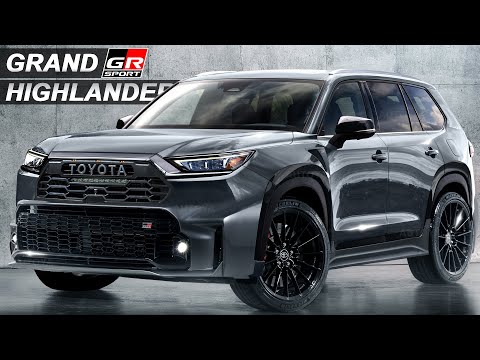 Virtual Toyota Grand Highlander GR (Sport) Aims to Be the Most Powerful ...