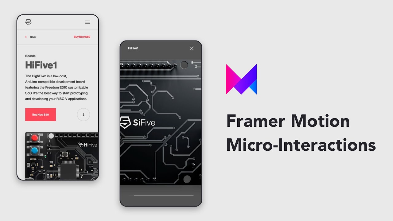 How to Code Dribbble Inspired Micro Interactions using Framer Motion | Tutorial