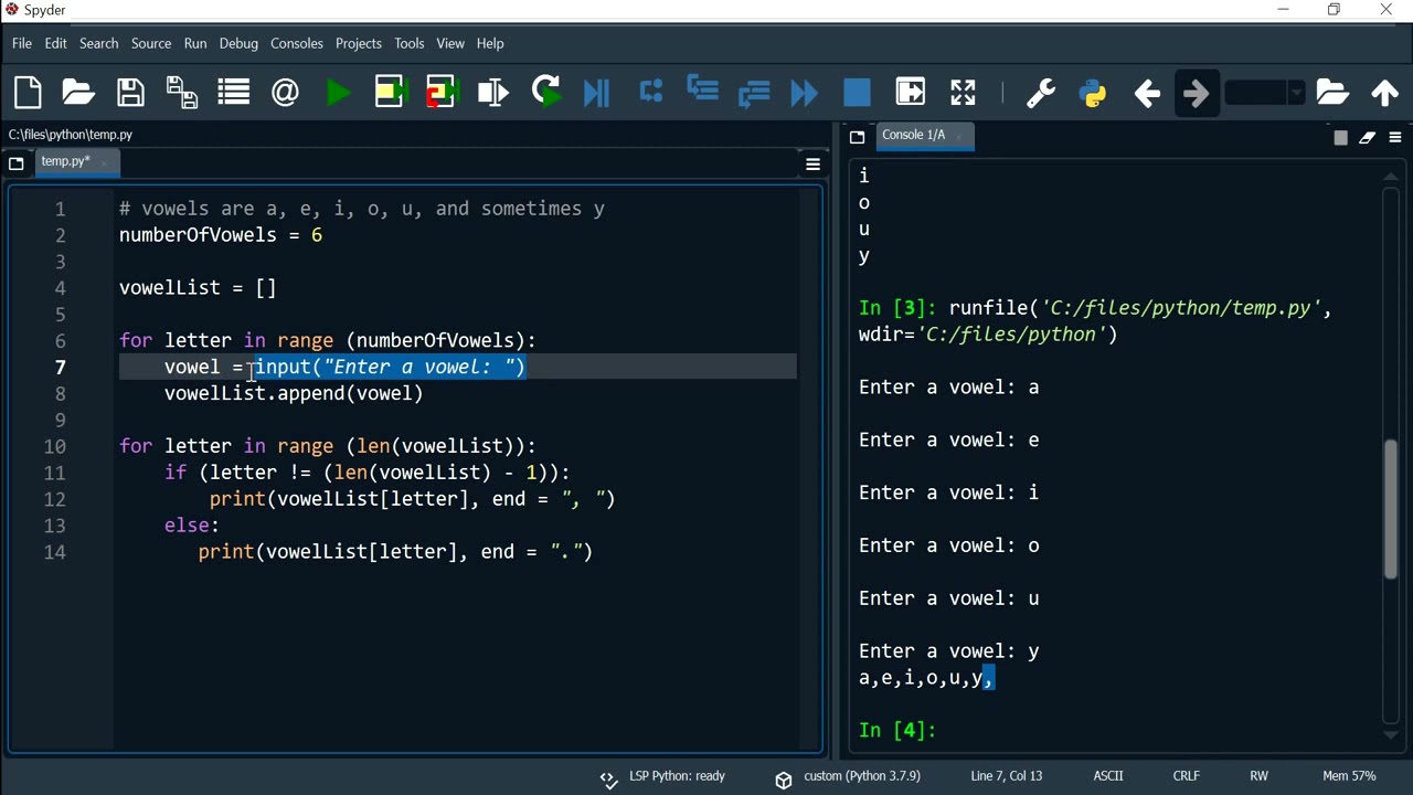 Python 28: Difference between the list datatype methods append and insert.