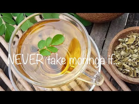 NEVER take Moringa if you’re trying to conceive or are pregnant!!!!