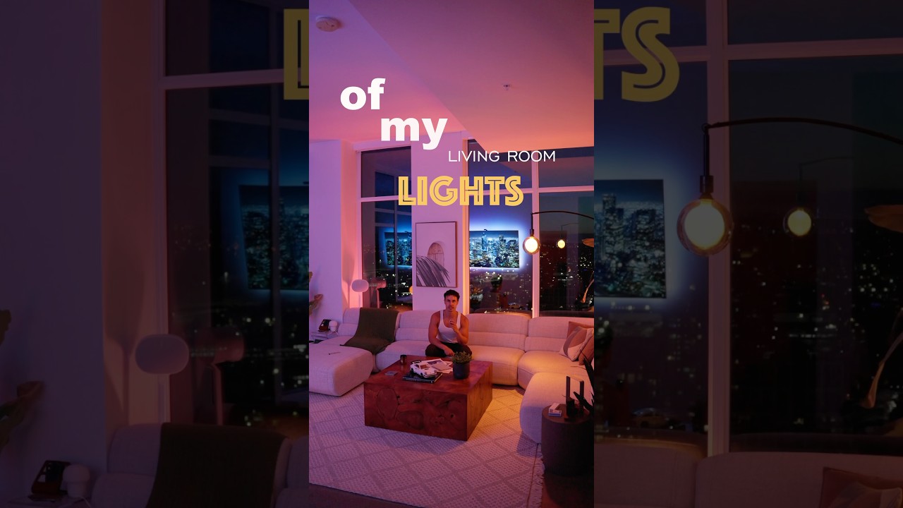 Tour of My Living Room Lighting Setup