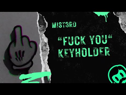 3D file middle finger key ring 🔑 ・Model to download and 3D print・Cults