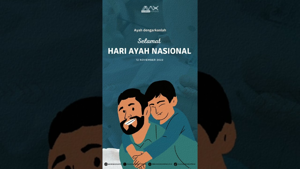 Selamat Hari Ayah Nasional#selamathariayahnasional #konveksikaos #bordirkaos #sablonkaos