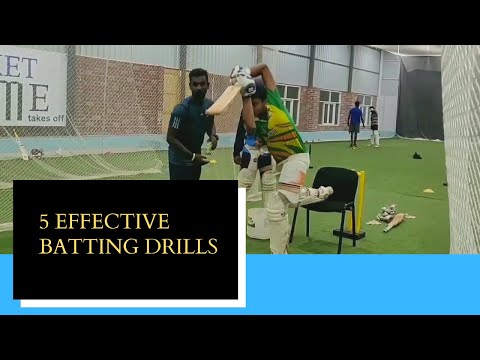 5 Basic Drills for Beginners | Batting Basics