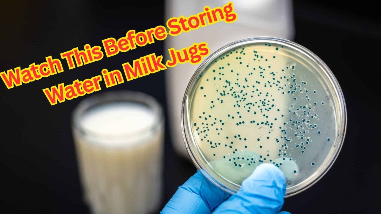 WARNING WATCH THIS Before Storing Water in Milk Jugs
